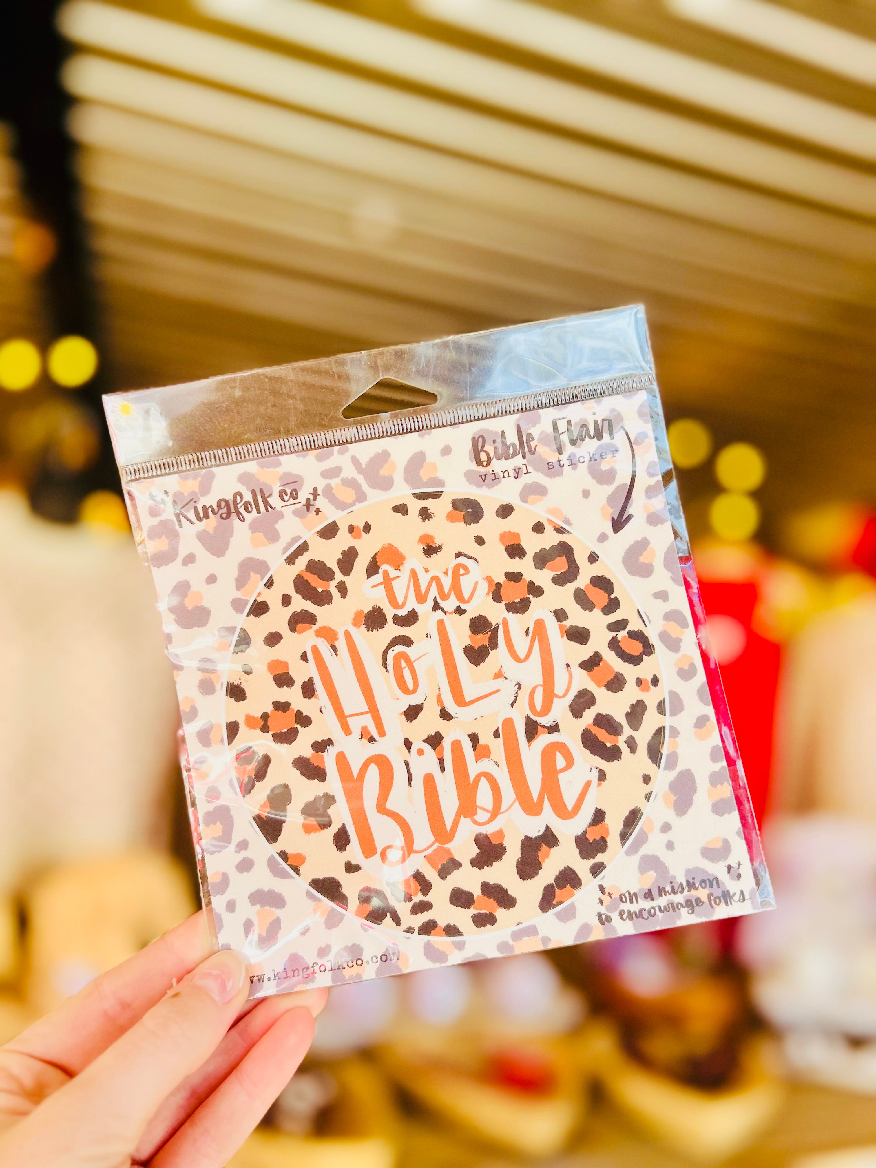 Holy Bible Sticker – Delta Dawn Gifts