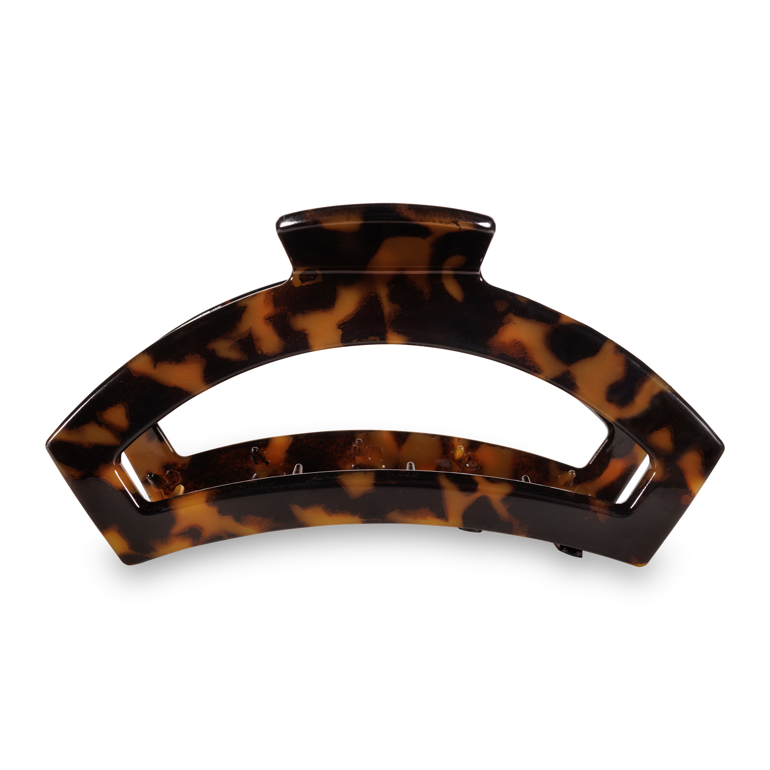 TELETIES Open Hair Clip | Large | Tortoise – Delta Dawn Gifts